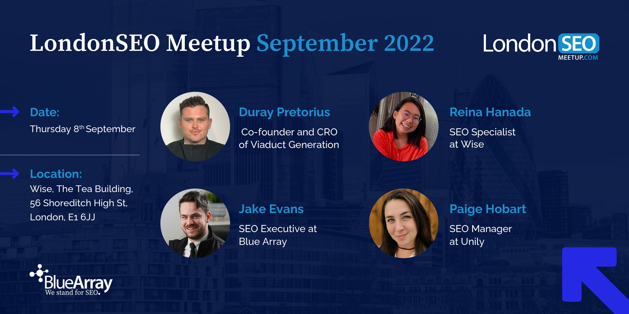 LondonSEO Meetup – September 2022 roundup - Blue Array SEO